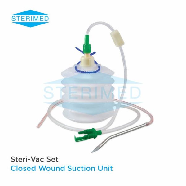 Steri-Vac Set Closed Wound Suction Unit | Foley Catheter manufacturer
