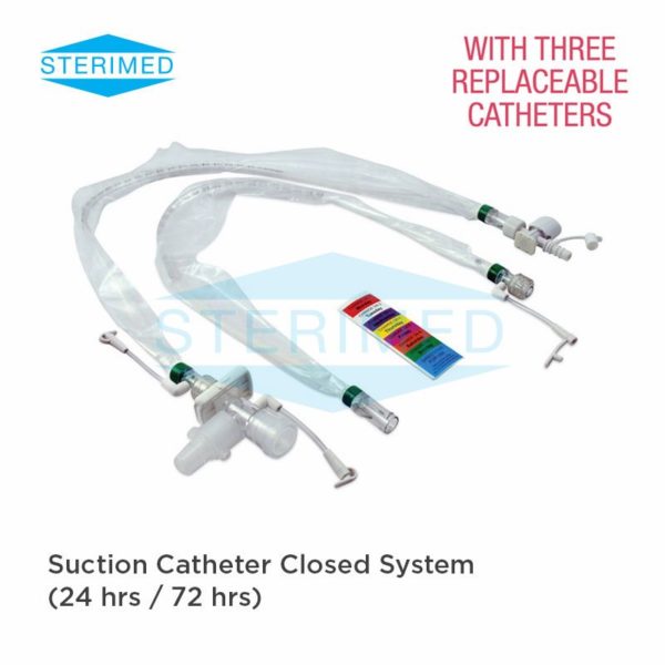 Suction Catheter Closed System, Replaceable Catheter System | Foley ...