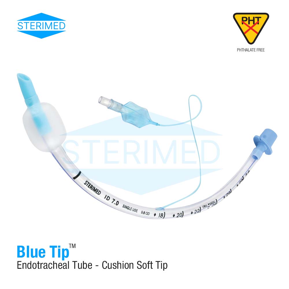 Blue Tip - Endotracheal Tube with Cushion Soft Tip | Sterimed